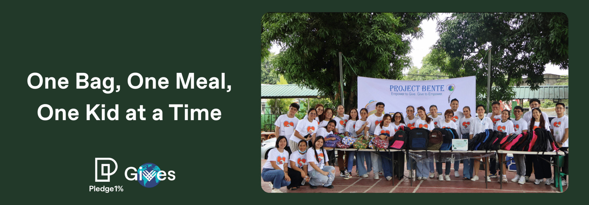 One Bag, One Meal, One Kid at a Time: How Our Team Brings Pledge 1% to ...